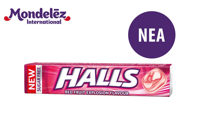 MONDELEZ HALLS RED FRUIT